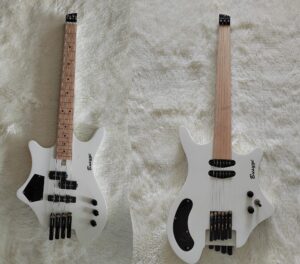 4 string bass/ 6 string lead headless fretless bass busuyi guitar right