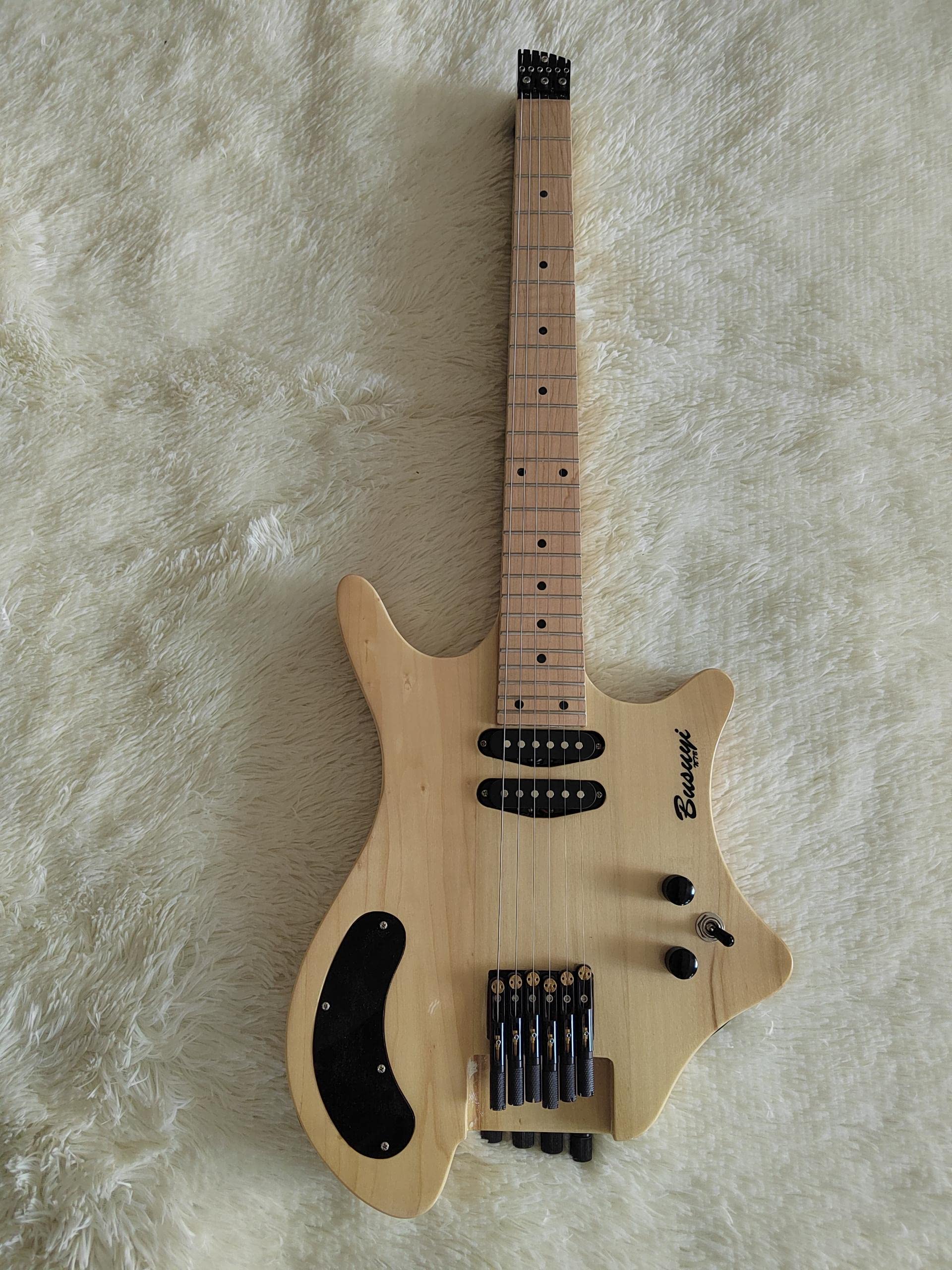 4 String Bass/ 6 String Lead Headless Busuyi Guitar Right