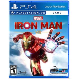 marvel's iron man vr - sony playstation 4 ps4 standard edition game