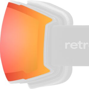 Retrospec Zenith Ski & Snowboard Snow Goggle Interchangeable Magnetic Lens for Men and Women with Toric Design - 100% UV Protection for Skiing and Snowboarding