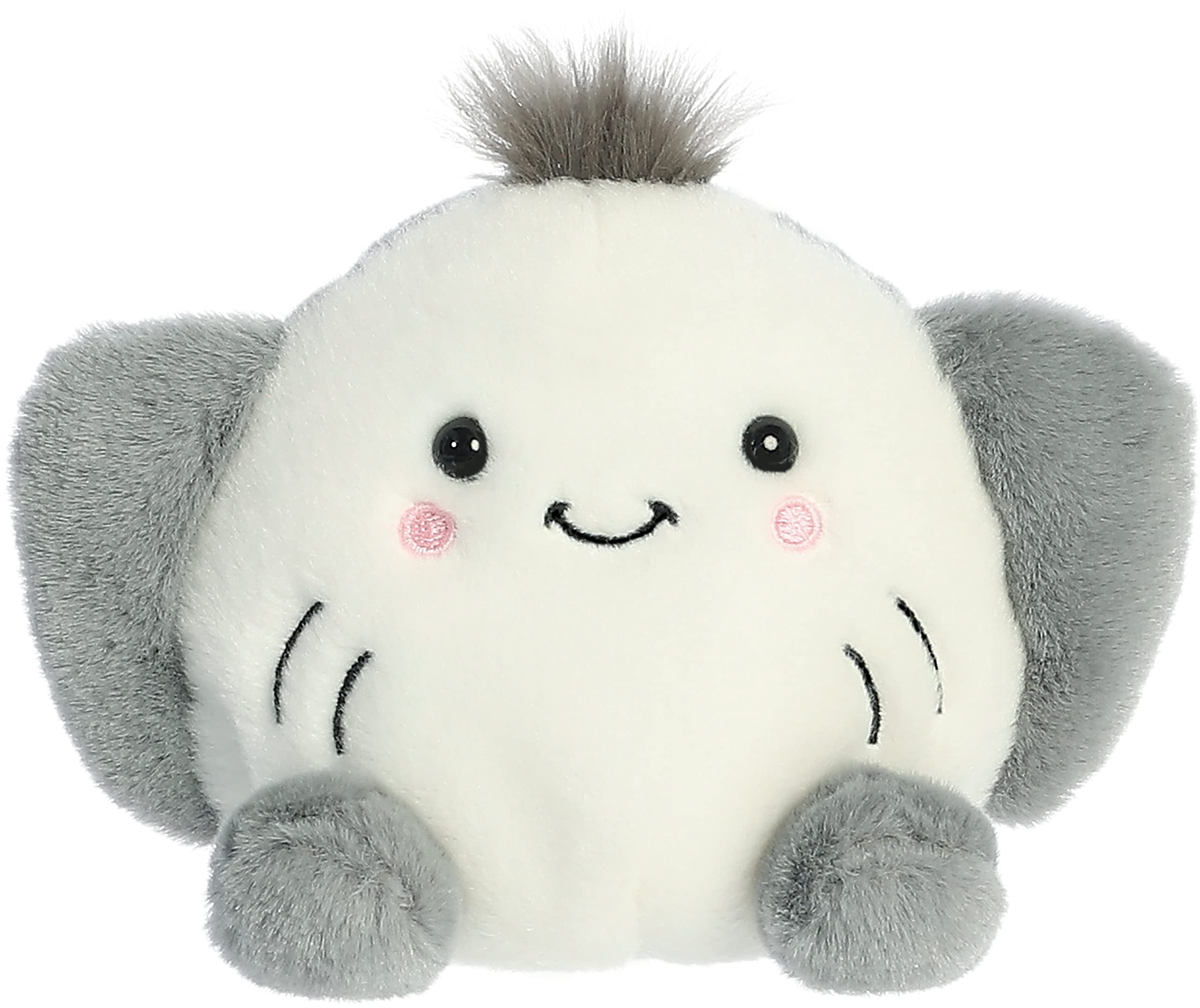 Aurora® Adorable Palm Pals™ Flapjack Stingray™ Stuffed Animal - Pocket-Sized Play - Collectable Fun - White 5 Inches