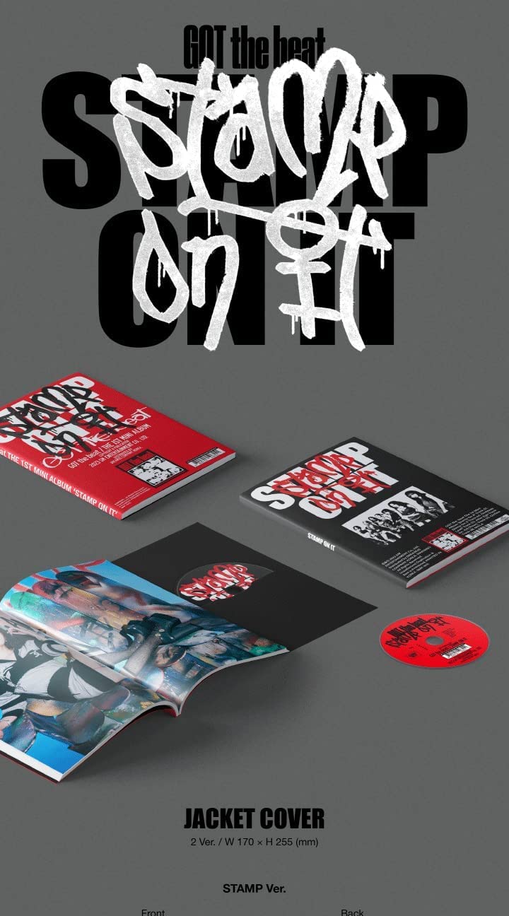 GOT the beat Stamp On It 1st Mini Album CD+Poster+Photobook+Postcard set+Photocard+Tracking (BEAT Version)