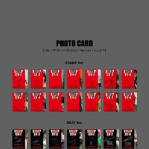 GOT the beat Stamp On It 1st Mini Album CD+Poster+Photobook+Postcard set+Photocard+Tracking (BEAT Version)