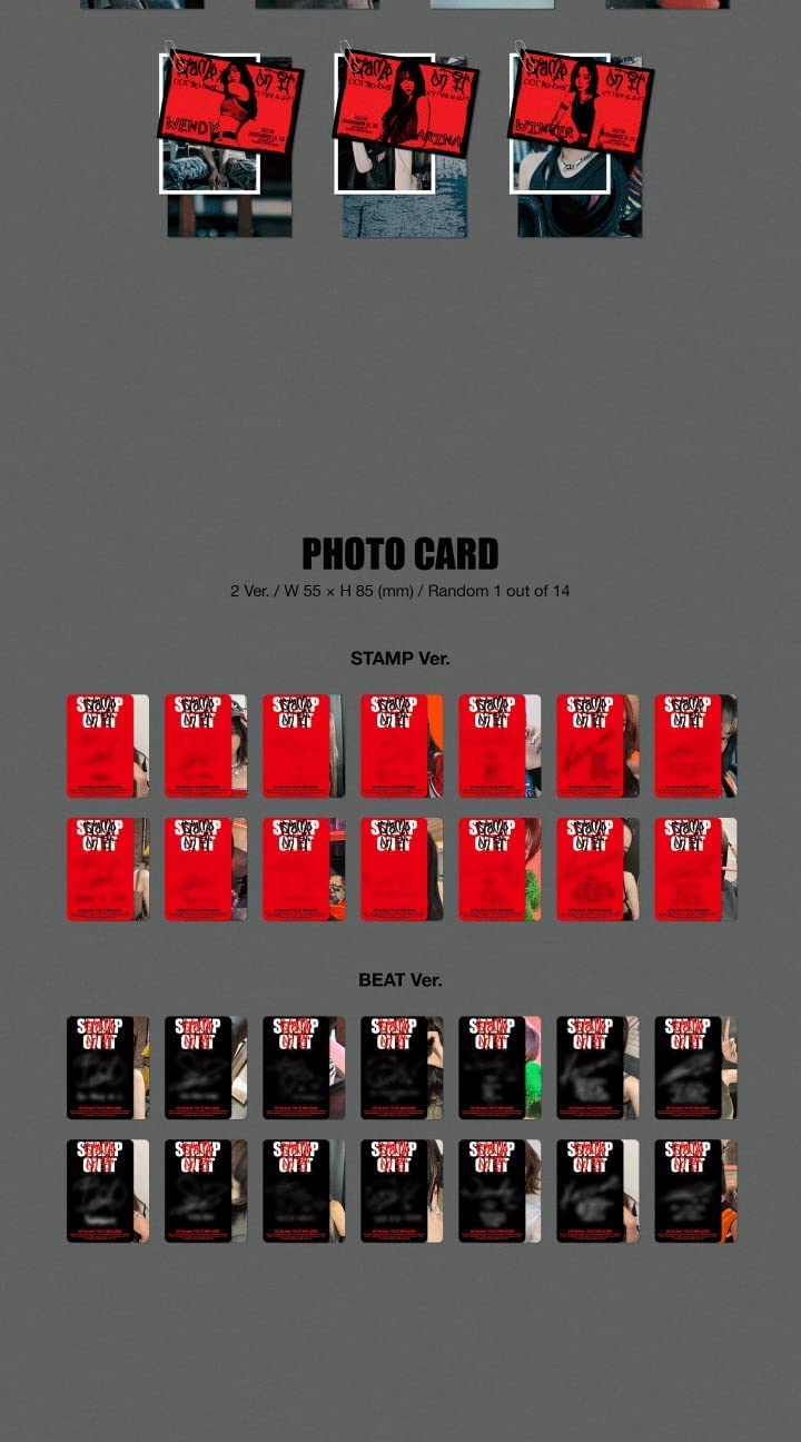 GOT the beat Stamp On It 1st Mini Album CD+Poster+Photobook+Postcard set+Photocard+Tracking (BEAT Version)