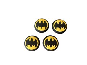 esports discounts dc comics controller thumb grip silicone caps compatible for playstation ps5 ps4 pro slim ps3 xbox one 360 series s x switch pro controller batman - two controller pack