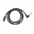 zopsc 6.35mm male to midi din 5pin male cable, 90 degree bend 6.35mm male to midi din 5pin male electronic piano audio connection cable 1.5m.