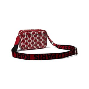 Karl Lagerfeld Paris Maybelle Crossbody Crimson Combo One Size