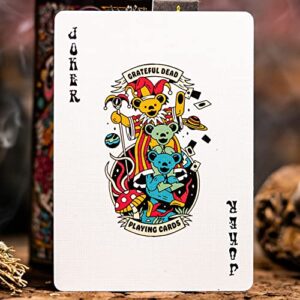 theory11 Grateful Dead Playing Cards Premium Deck with Iconic Band-Themed Artwork