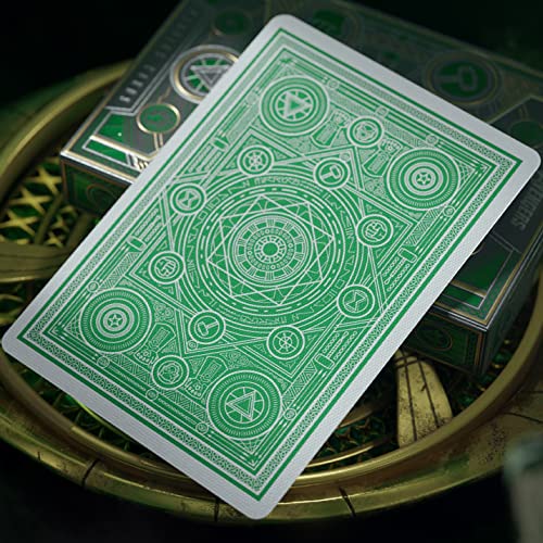 theory11 Avengers Green Edition Premium Playing Cards - Marvel Studios' The Infinity Saga Deck