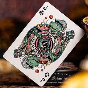 theory11 Grateful Dead Playing Cards Premium Deck with Iconic Band-Themed Artwork