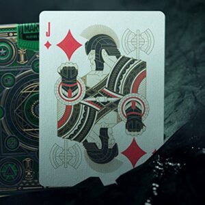 theory11 Avengers Green Edition Premium Playing Cards - Marvel Studios' The Infinity Saga Deck