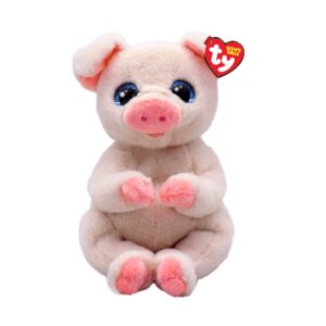 ty beanie bellie penelope the pink pig - 6"