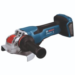 bosch gwx18v-13pn profactor 18v x-lock 5 – 6 in. angle grinder with paddle switch, tool-free disc swap (bare tool)