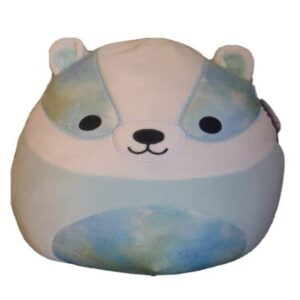 squishmallows rare 16" banks blue badger plush - ultrasoft stuffed animal large plush toy