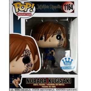 Funko Jujutsu Kaisen Nobara Kugisaki in Fight Stance Pop 1164 Exclusive Bundled with Pop Protector