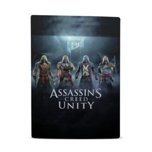 Head Case Designs Officially Licensed Assassin's Creed Group Unity Key Art Vinyl Faceplate Gaming Skin Decal Compatible With Sony PlayStation 5 PS5 Digital Edition Console and DualSense Controller