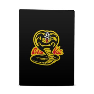 Head Case Designs Officially Licensed Cobra Kai Classic Logo Iconic Vinyl Faceplate Sticker Gaming Skin Decal Compatible With Sony PlayStation 5 PS5 Digital Edition Console and DualSense Controller