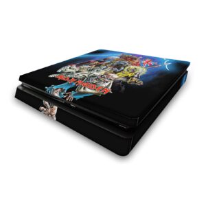 head case designs officially licensed iron maiden best of beast graphic art vinyl sticker gaming skin decal cover compatible with sony playstation 4 ps4 slim console