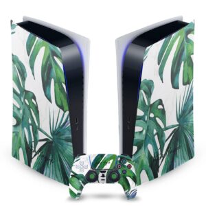 head case designs officially licensed nature magick green art mix vinyl faceplate sticker gaming skin decal compatible with sony playstation 5 ps5 digital edition console and dualsense controller