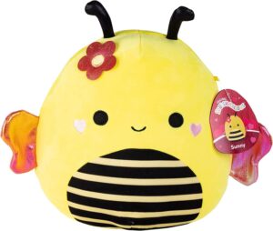 squishmallows 8" valentines sunny the bee