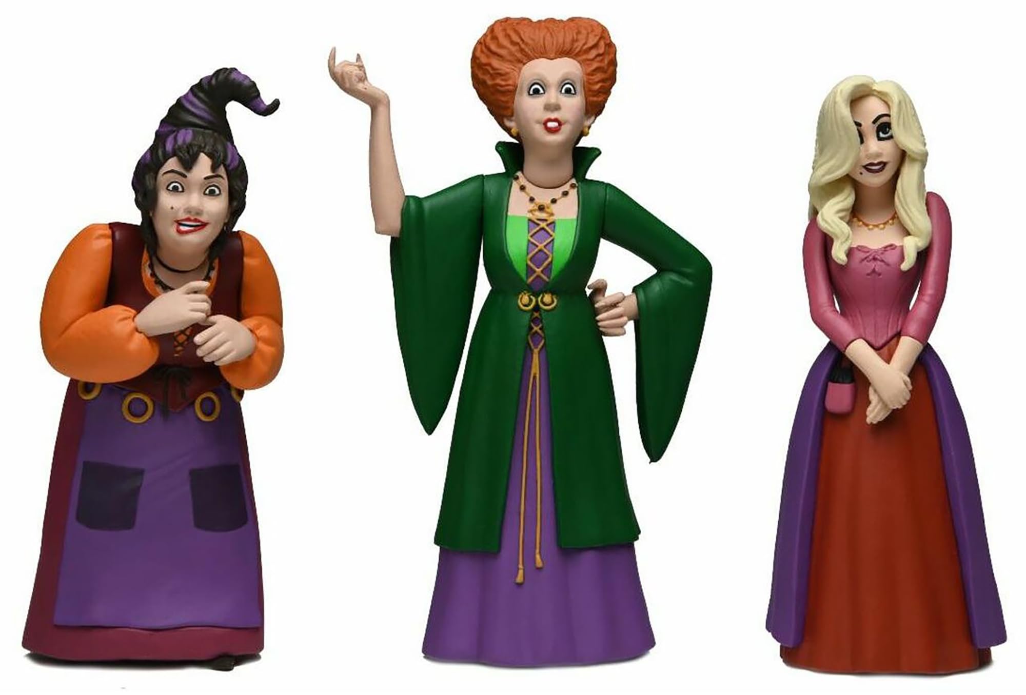 NECA Hocus Pocus: Toony Terror Sanderson Sisters 6" Action Figure 3-Pack