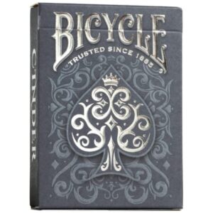 bicycle cinder premium playing cards, silver smoke foil, 1 deck