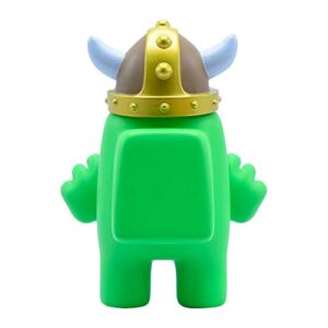 Just Toys LLC Among Us Collectible Figures - Series 2 (Green w/Viking Hat)