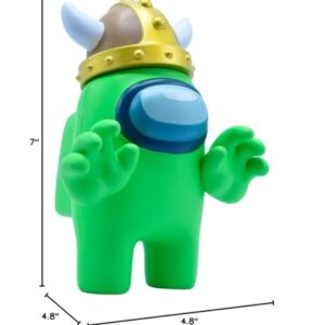 Just Toys LLC Among Us Collectible Figures - Series 2 (Green w/Viking Hat)