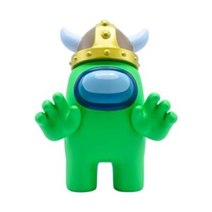 Just Toys LLC Among Us Collectible Figures - Series 2 (Green w/Viking Hat)