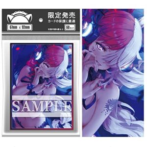 60pcs art anime card sleeves pkm card shield board game trading cards top loader deck protector for tcg/mtg/pkm/tcg standard size cards 67x92mm (uta)