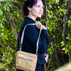 HAIKU Aspire Folio Crossbody Convertible Organizer Bag, Honeycomb