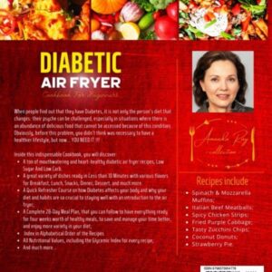 Diabetic Air Fryer Cookbook for Beginners: 1900 Days Quick, Crispy and Healthy Diabetic Friendly Recipes to Take Care of Your Well-Being without Sacrificing Taste | 28-Day Meal Plan for Balanced Meals