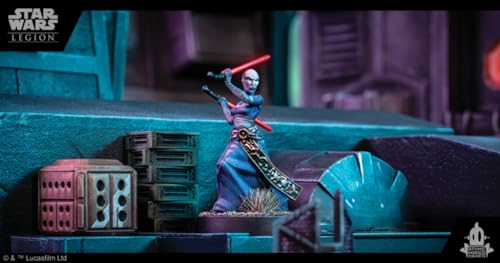 Star Wars: Legion Asajj Ventress Operative Expansion - Unleash Sinister Power! Tabletop Miniatures Strategy Game for Kids and Adults, Ages 14+, 2 Players, 3 Hour Playtime, Made by Atomic Mass Games