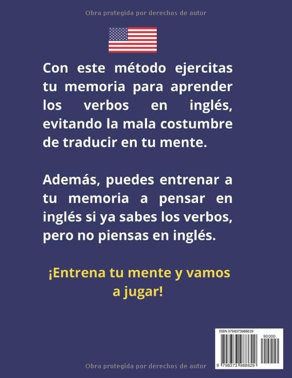 Juega & Aprende Inglés / Libro para aprender ingles para adultos: 1,000 Verbos más Usados en Inglés y Pronombres con Imágenes para Aprender y Buscar ... para aprender ingles) (Spanish Edition)