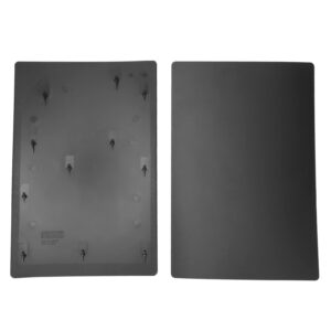 Replacement Panel for PS5, Sturdy Durable Simple Install and Remove Panel Protective Case, Dust and Scratch Resistant for PS5 Digital Edition(Black)