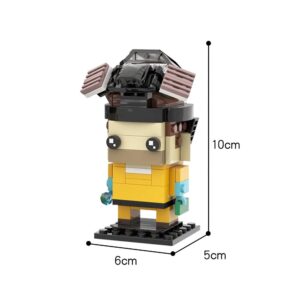 VONADO Break Bad Figure Building Kit, Walter White & Jesse Building Block Model Toy, DIY Movie Characters Building Blocks Toy Gifts for Kids Adults (239pcs) (M0653-28)