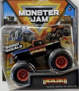 monster jam excaliber, series 27 (1:64 scale)