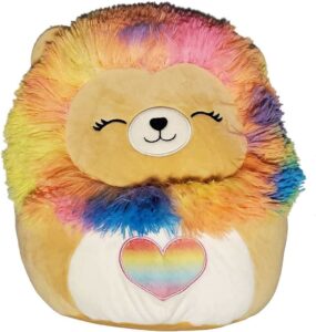 squishmallows official kellytoy plush 12 inch squishy stuffed toy animal (lianne the lion valentines 2022)