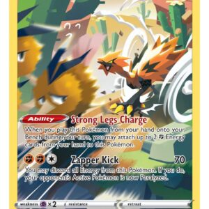 Pokémon TCG: Crown Zenith Tin – Galarian Zapdos (1 Foil Card & 5 Booster Packs)