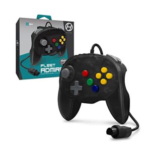 "fleet admiral" premium wired controller for nintendo 64 (cosmic fleet)