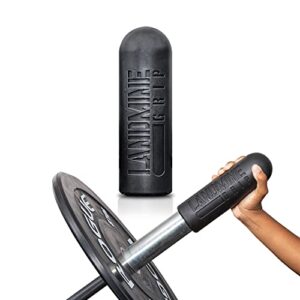 abmat landmine grip improve your grip and protect your hands during landmine exercises - perfect for trigger point release and body tempering