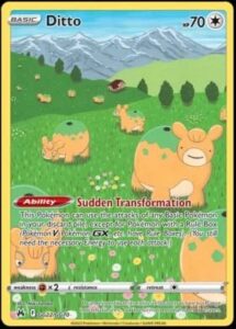 pokemon - ditto gg22/gg70 - crown zenith - galarian gallery - holo rare card