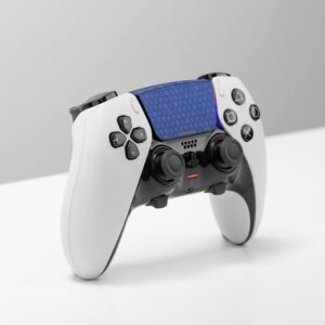 Skin Compatible with Dualsense Edge - TouchProtect Cover to Protect, Add Style, & Enhance your PS5 Dualsense controller's Trackpad with texture! (Hex - Blue)