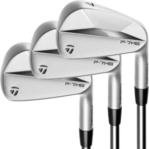 taylormade p 7mb irons #3-pw kbs tour steel stiff right