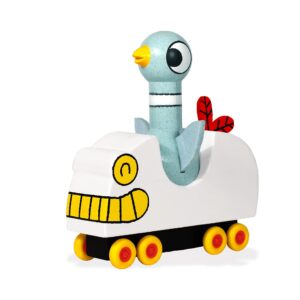 YOTTOY Mo Willems Collection | The Pigeon in Putt Putt Car Wooden Toy