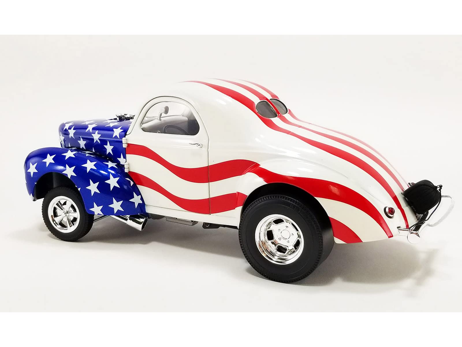 1940 Gasser Patriot American Flag Livery Limited Edition to 300 Pieces Worldwide 1/18 Diecast Model Car by Acme A1800923