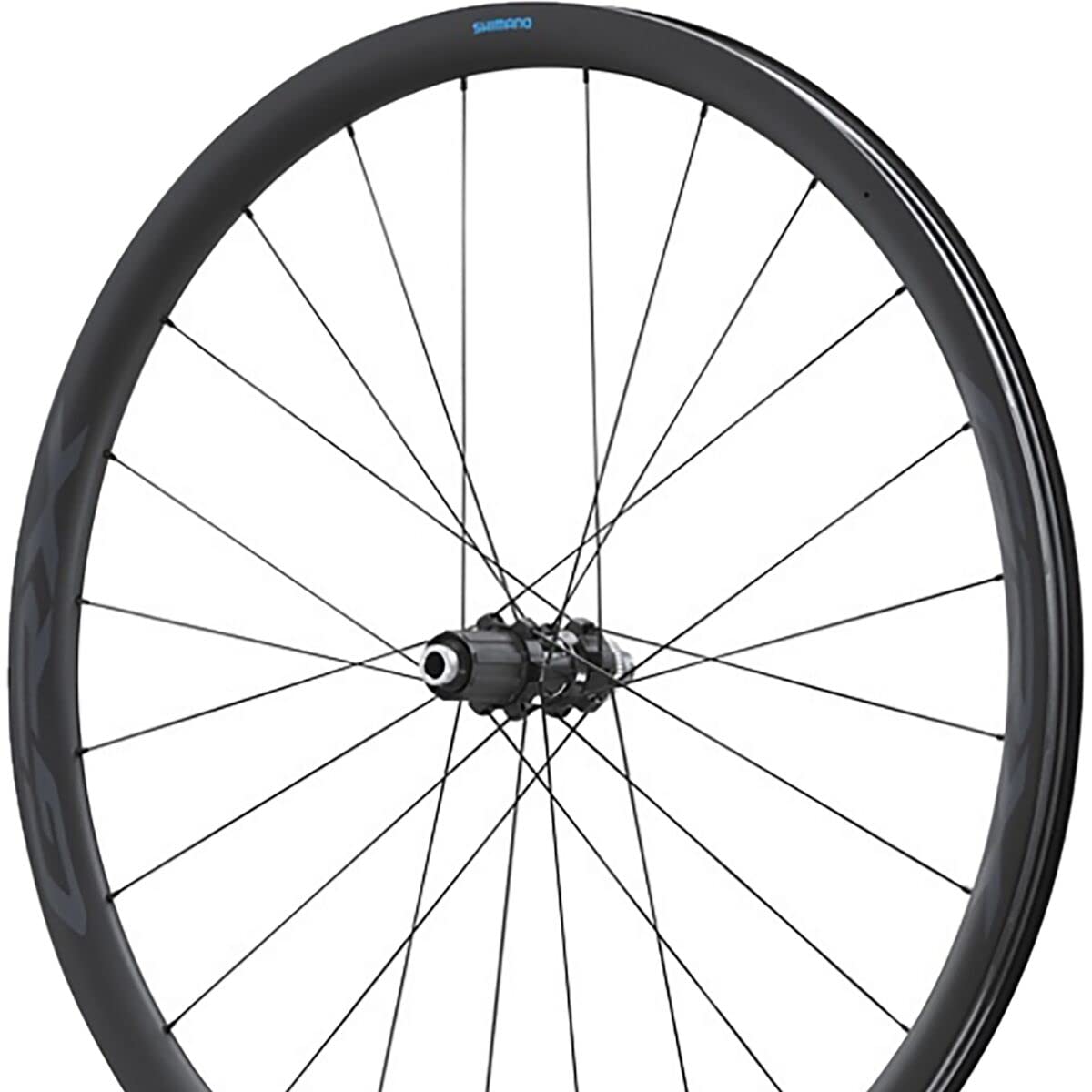 SHIMANO Grx Wh-Rx870 Carbon Gravel Wheelset - Tubeless Black, Set