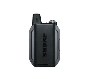 shure glxd1+ wireless bodypack transmitter with reversible belt clip and sb904 battery (12-hour life) - for use with glx-d+ dual band wireless microphone systems (receiver sold separately)