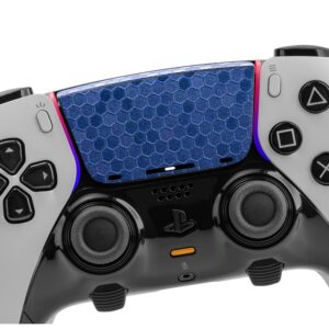 Skin Compatible with Dualsense Edge - TouchProtect Cover to Protect, Add Style, & Enhance your PS5 Dualsense controller's Trackpad with texture! (Hex - Blue)