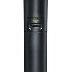 Shure GLXD2+/B58 Handheld Wireless Transmitter with BETA 58A Vocal Mic Capsule and SB904 Battery (12-Hour Life) - for use with GLX-D+ Dual Band Wireless Microphone Systems (Receiver Sold Separately)